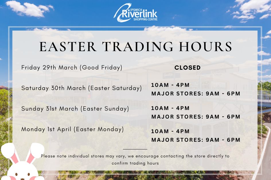 News, Events and more - Riverlink Shopping Centre - Ipswich